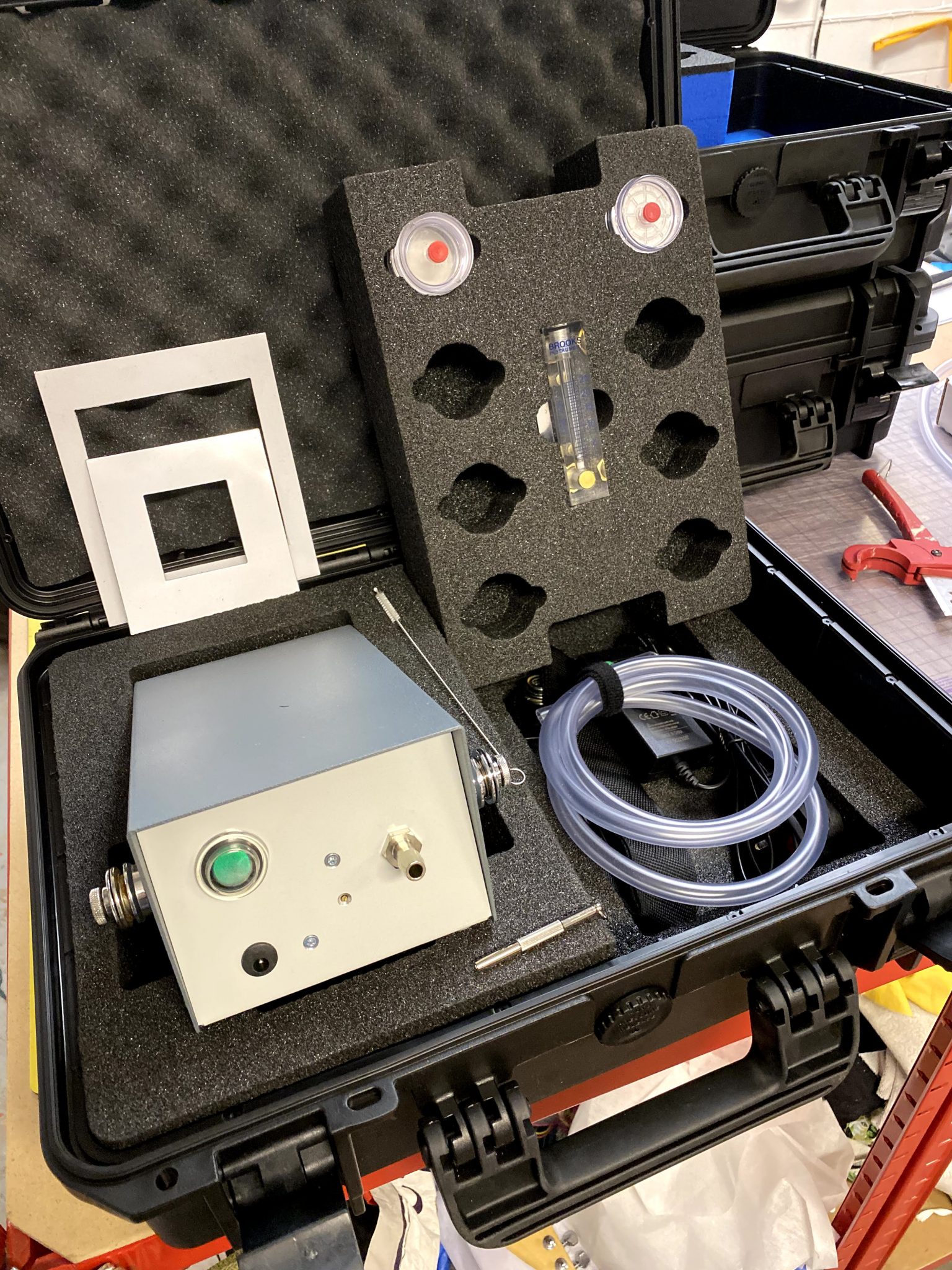 Duct Cleanliness VAC Pump | Vacuum Test Pump - IAQ Services